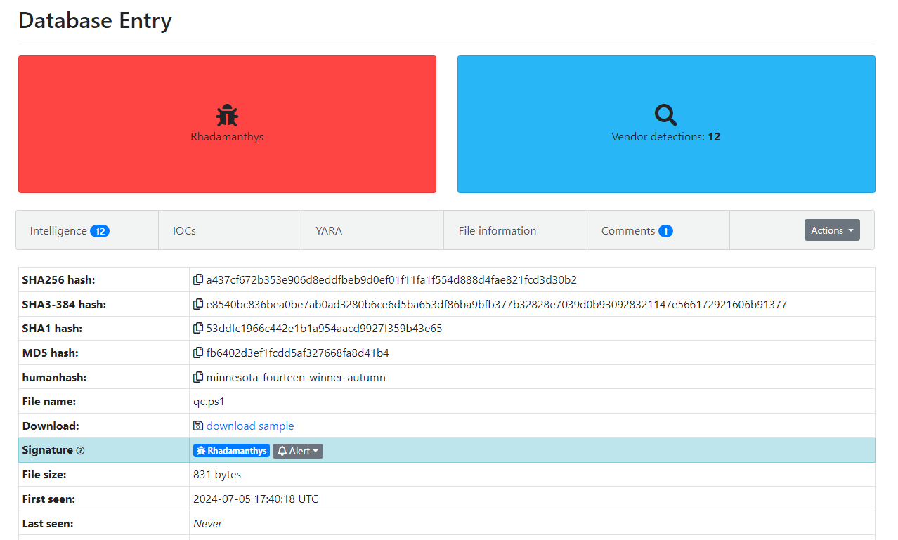 Malware Analysis - Rhadamanthys - Bar Magnezi [0xMrMagnezi]