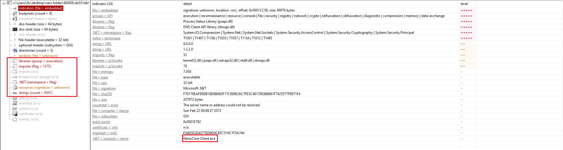 Malware Analysis - NanoCore - Bar Magnezi [0xMrMagnezi]